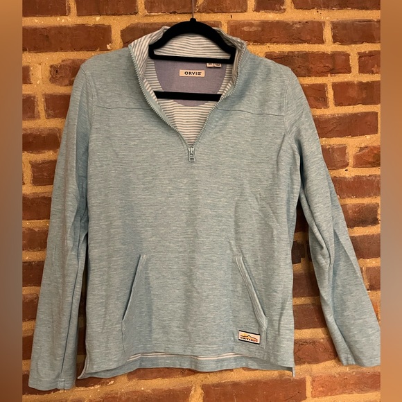 Tops | Orvis Quarter Zip Pullover | Poshmark